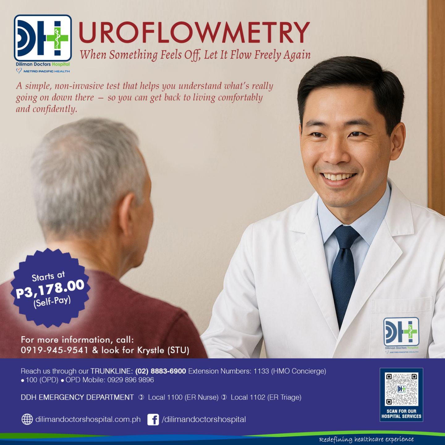 UROFLOWMETRY - Diliman Doctors Hospital